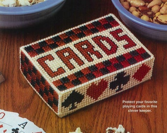 Plastic Canvas Playing Card Holder - Etsy