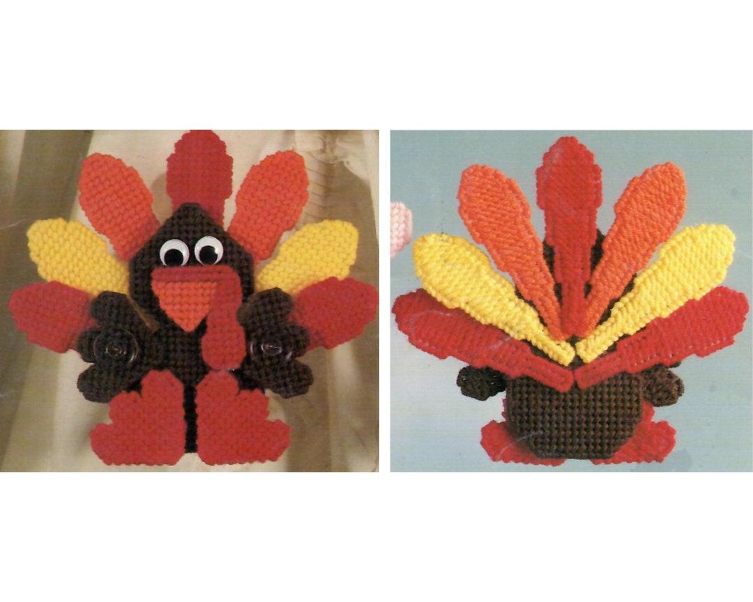 Turkey Stick up Plastic Canvas Pattern - Etsy