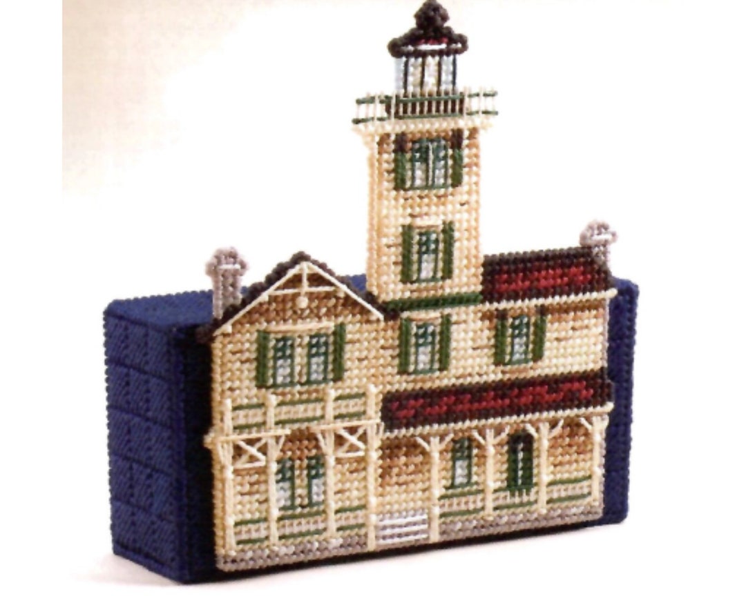 Lighthouse Doorstop Plastic Canvas Pattern - Etsy