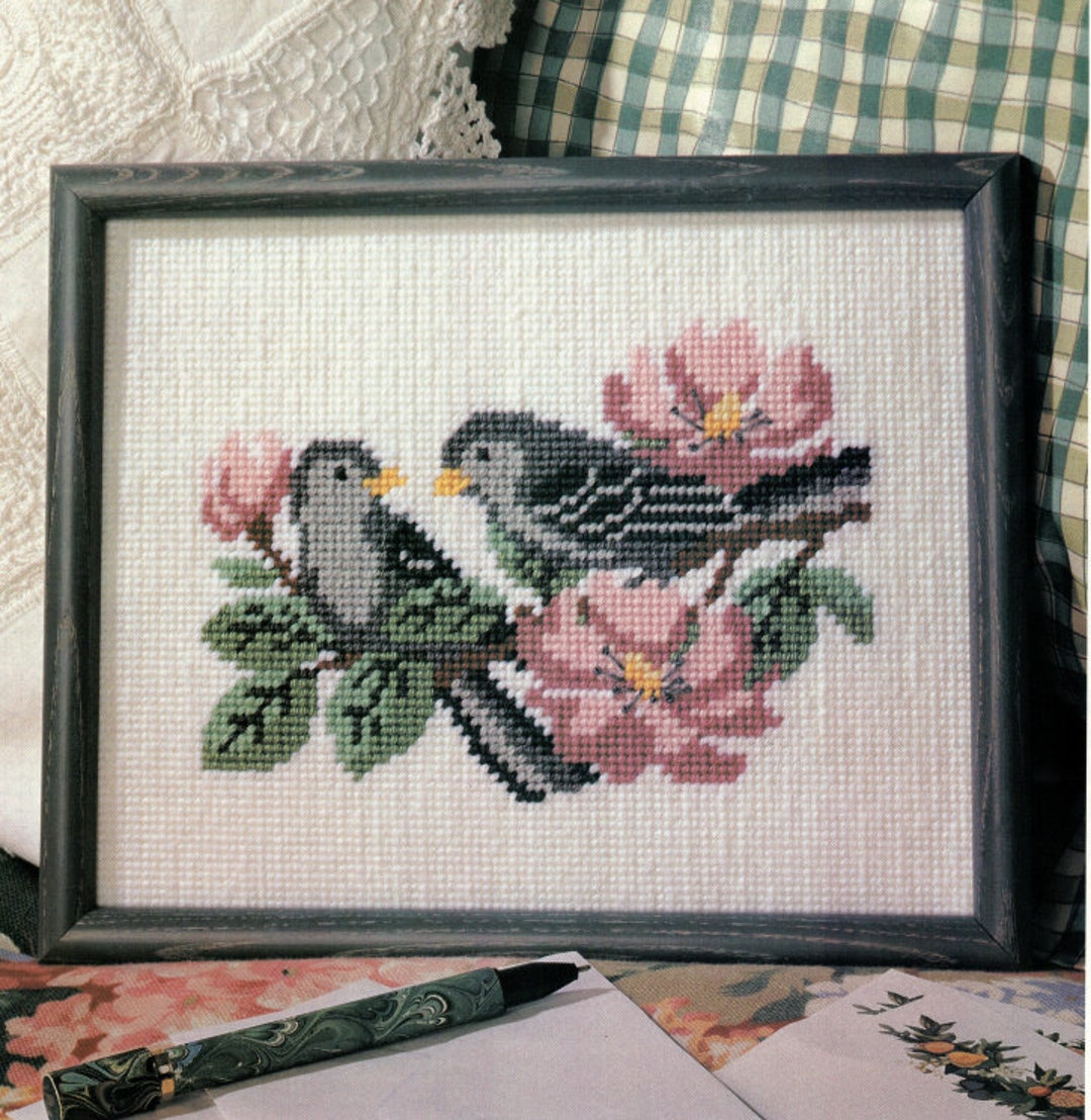 Mockingbird Wall Hanging Plastic Canvas Pattern, Embroidery Style - Etsy