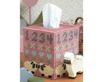 Dog Tissue Box Cover Plastic Canvas Pattern - Etsy