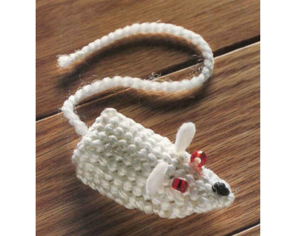 Catnip Mouse Plastic Canvas Pattern Cat Toy - Etsy