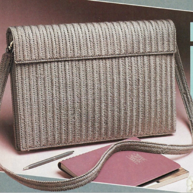 Plastic Canvas Purse Pattern - Etsy