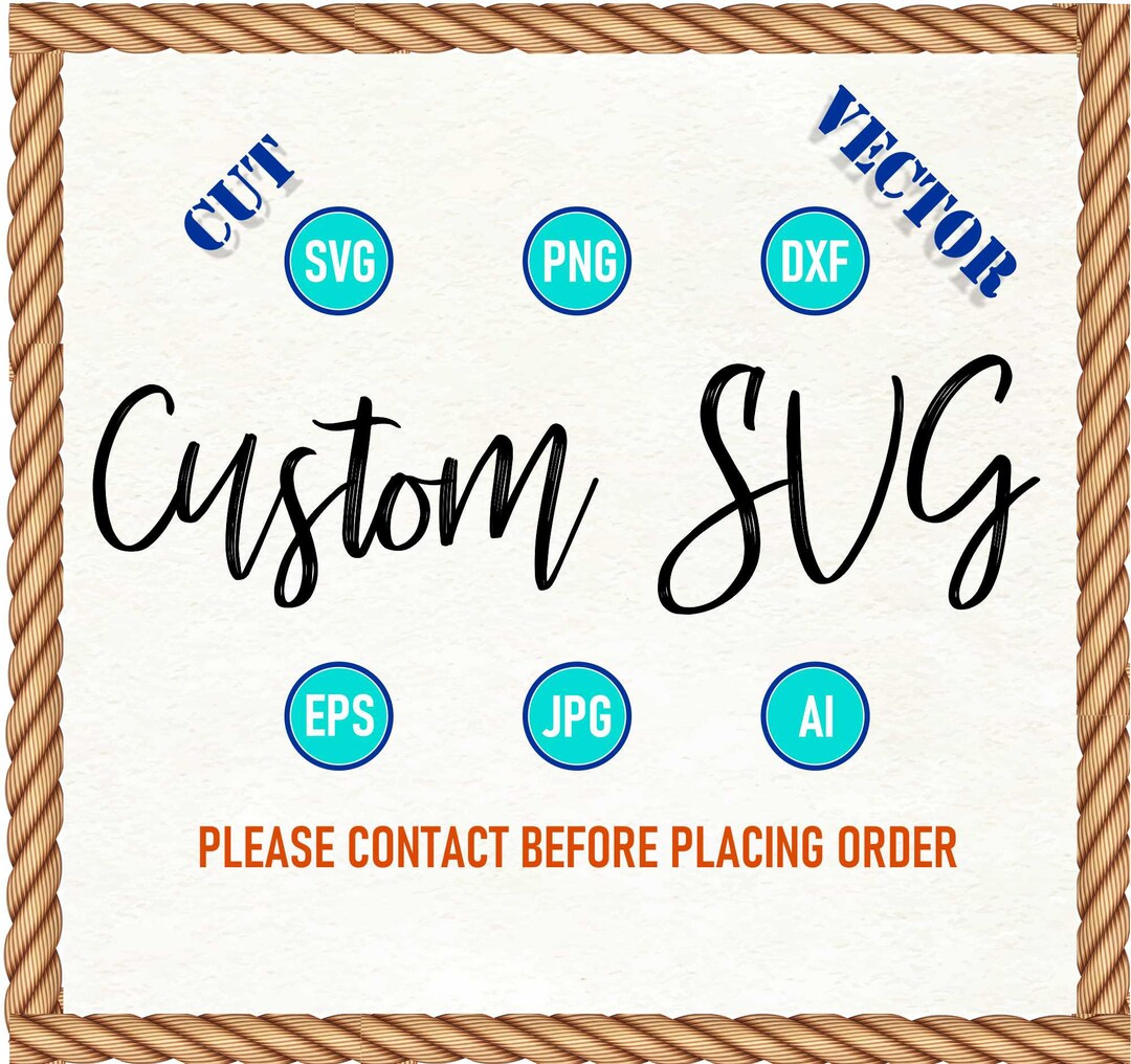 Custom Svg, Personalized Svg, Custom Svg Cut File, Custom Design ...