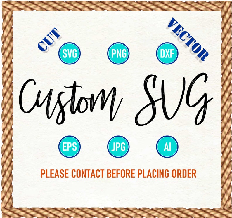 Custom Svg, Personalized Svg, Custom Svg Cut File, Custom Design ...
