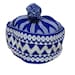 Blue Kufi Hat Traditional West African Beanie Muslim Prayer Cap Haji ...