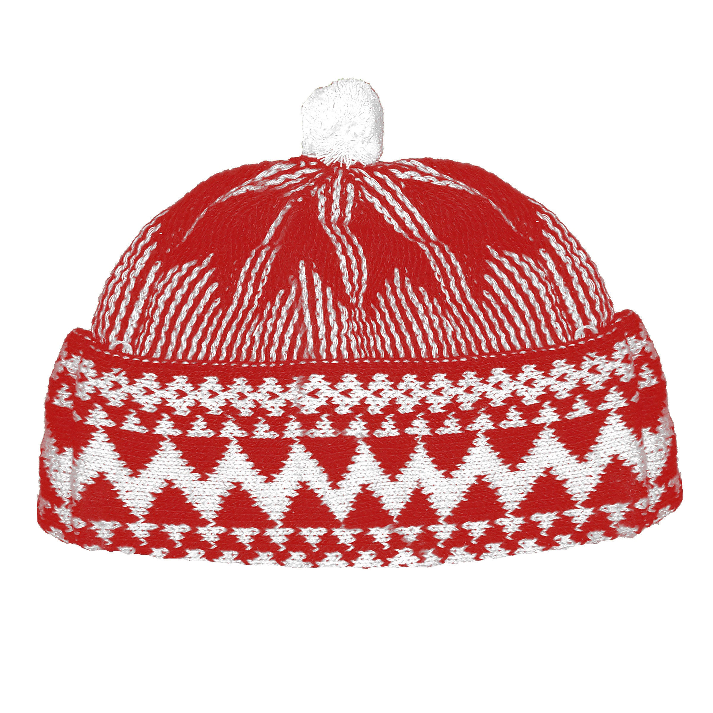 Haji Cap, Light Red Skull Kufi Hat for Men, Muslim Prayer Beanie West ...