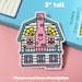 Haunted Dream House Vinyl Sticker - Friendlyburg Horror Vinyl Sticker ...