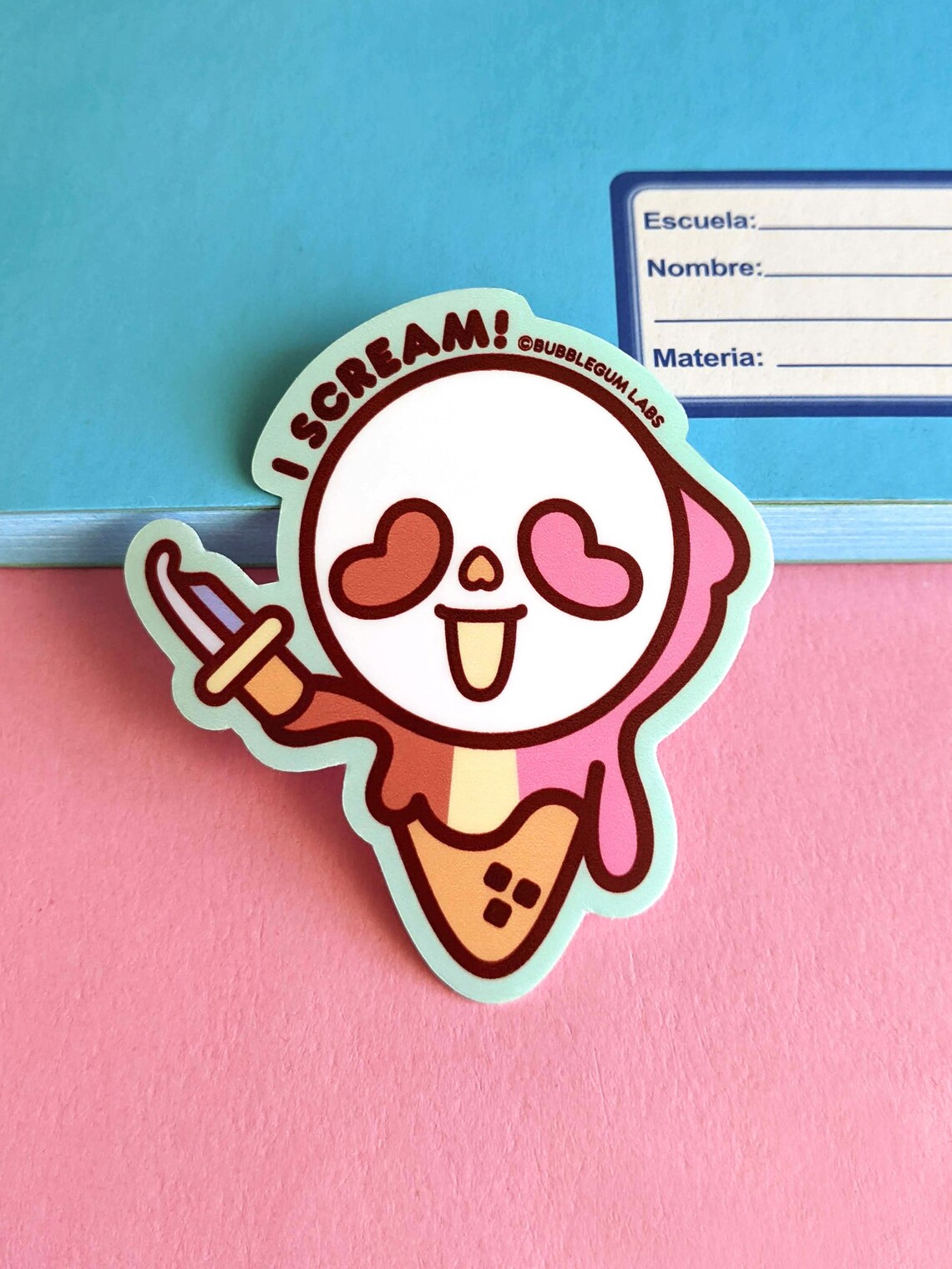 What's Your Favorite Ice Cream vinyl Sticker: Neapolitan - Etsy