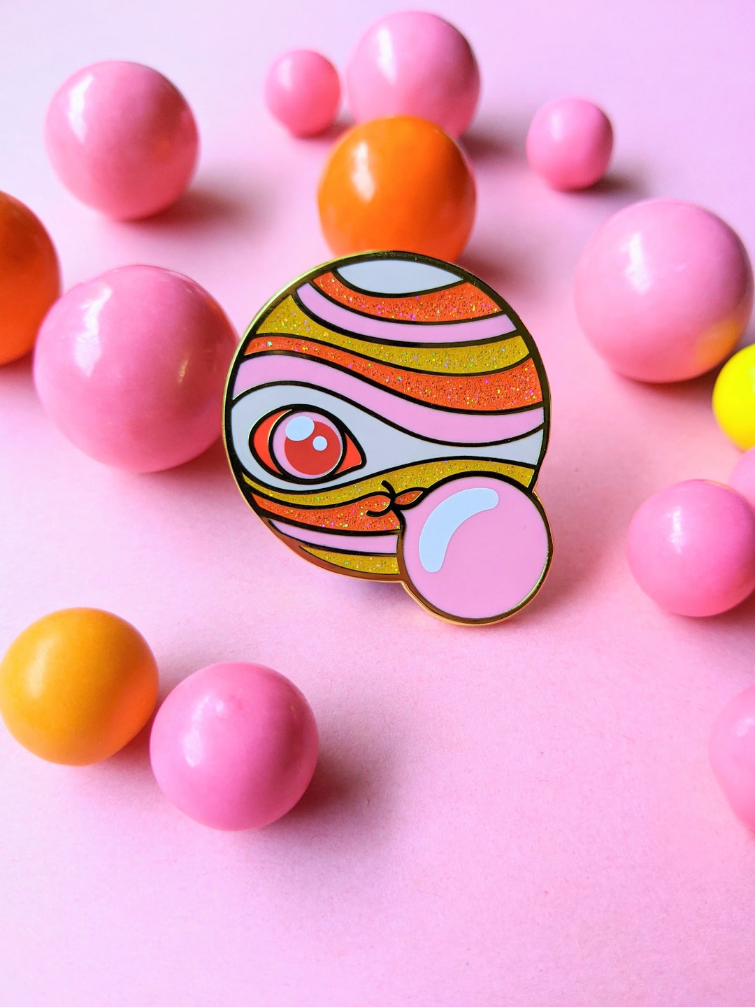 How Jupiter Makes Her Moons Enamel Pin - Kawaii Cute Enamel Pin ...