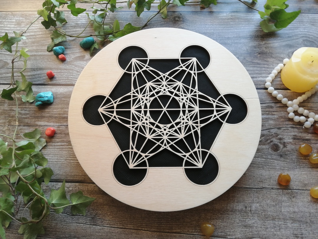 Sacred Geometry Sound Healing: Metatron Rain Disk for Relaxation (12 ...