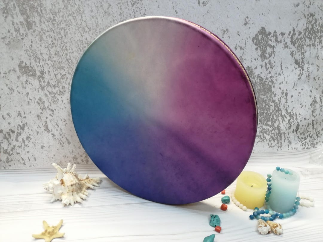 Ocean Drum 16 Inch ( 40 Cm) Ocean Charm Turquoise, Ocean Sounds, Sound ...