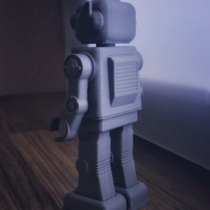 Retro Robot Kit / Model for 3d-printing - Etsy UK