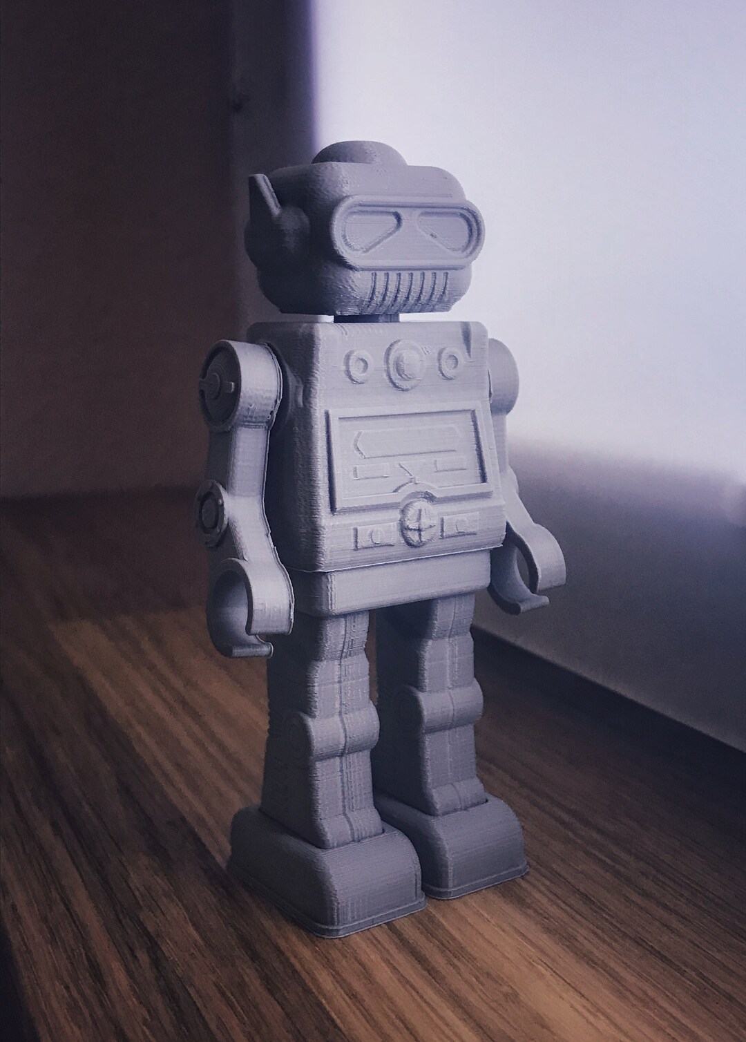 Retro Robot Kit / Model for 3d-printing - Etsy