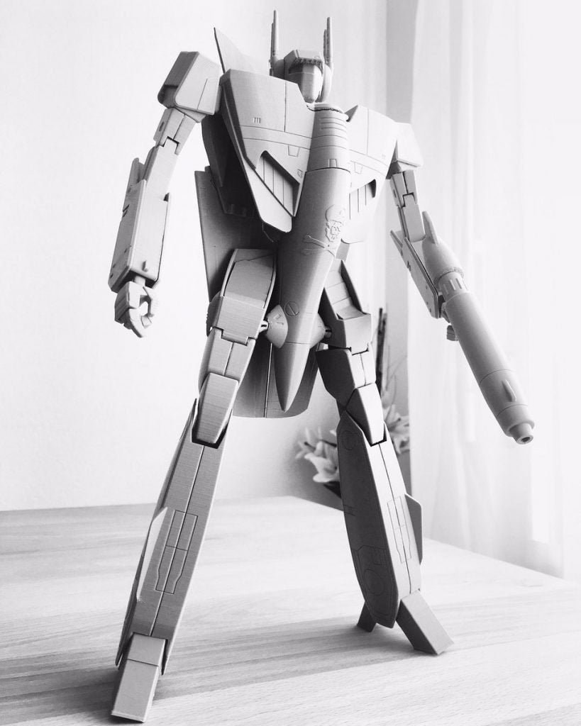 ROBOTECH VALKYRIE VF1-S // MACROSS // 3d-model for 3d-printing - Etsy