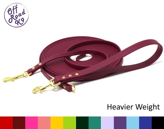 1/2 Wide Biothane® Long Line Combo Set: DETACHABLE LOOP - Etsy