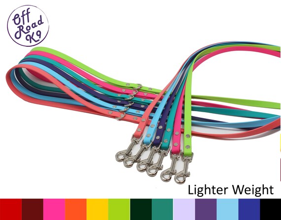 1/2 Wide Lighter Weight Skinny Biothane Leash Made With - Etsy