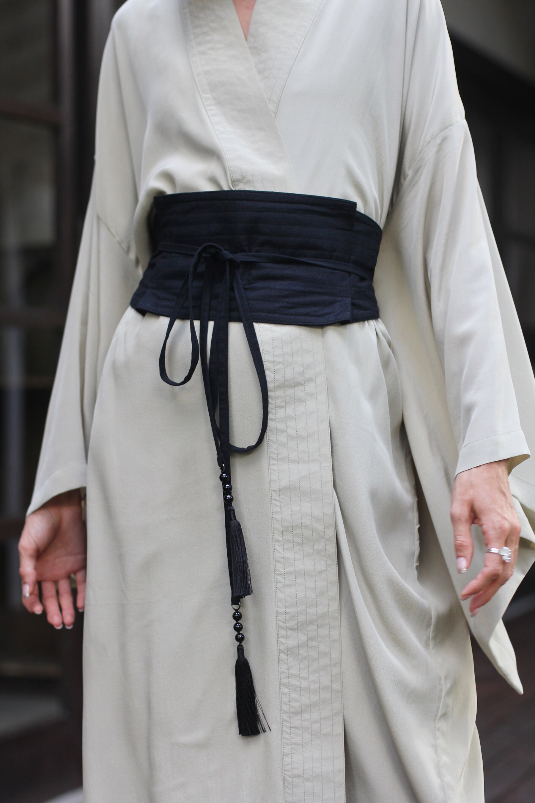 Wide Belt Japan Obi Belt Fabric Belt Linen Belt Rayon - Etsy