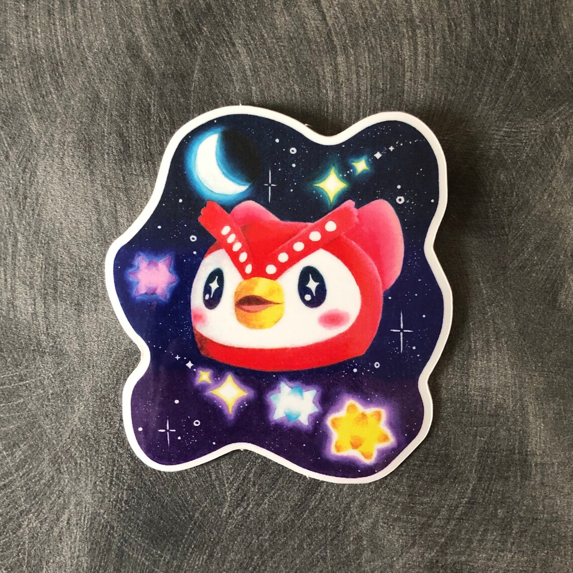 Celeste sticker illustrated vinyl sticker kawaii videogame | Etsy