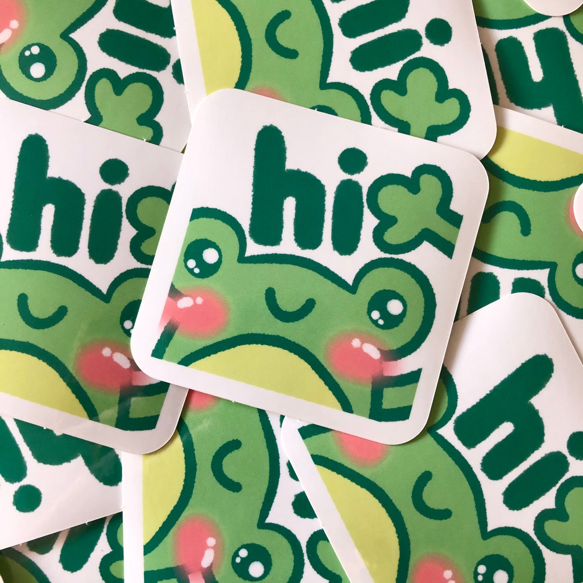 Twitch Emote Sticker Pack Set of Three Stickers Froggy - Etsy