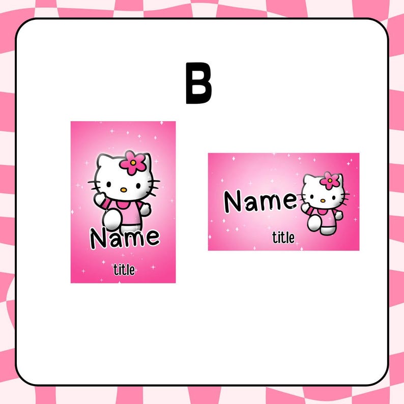 Custom Hello Kitty Nurse Badge Reel: Kawaii Healthcare Badge RN CNA RN ...