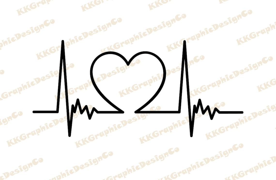 Heart beat svg Ekg svg Heartbeat svg Heartbeat clipart | Etsy Heart beat svg Ekg svg Heartbeat svg Heartbeat clipart | Etsy