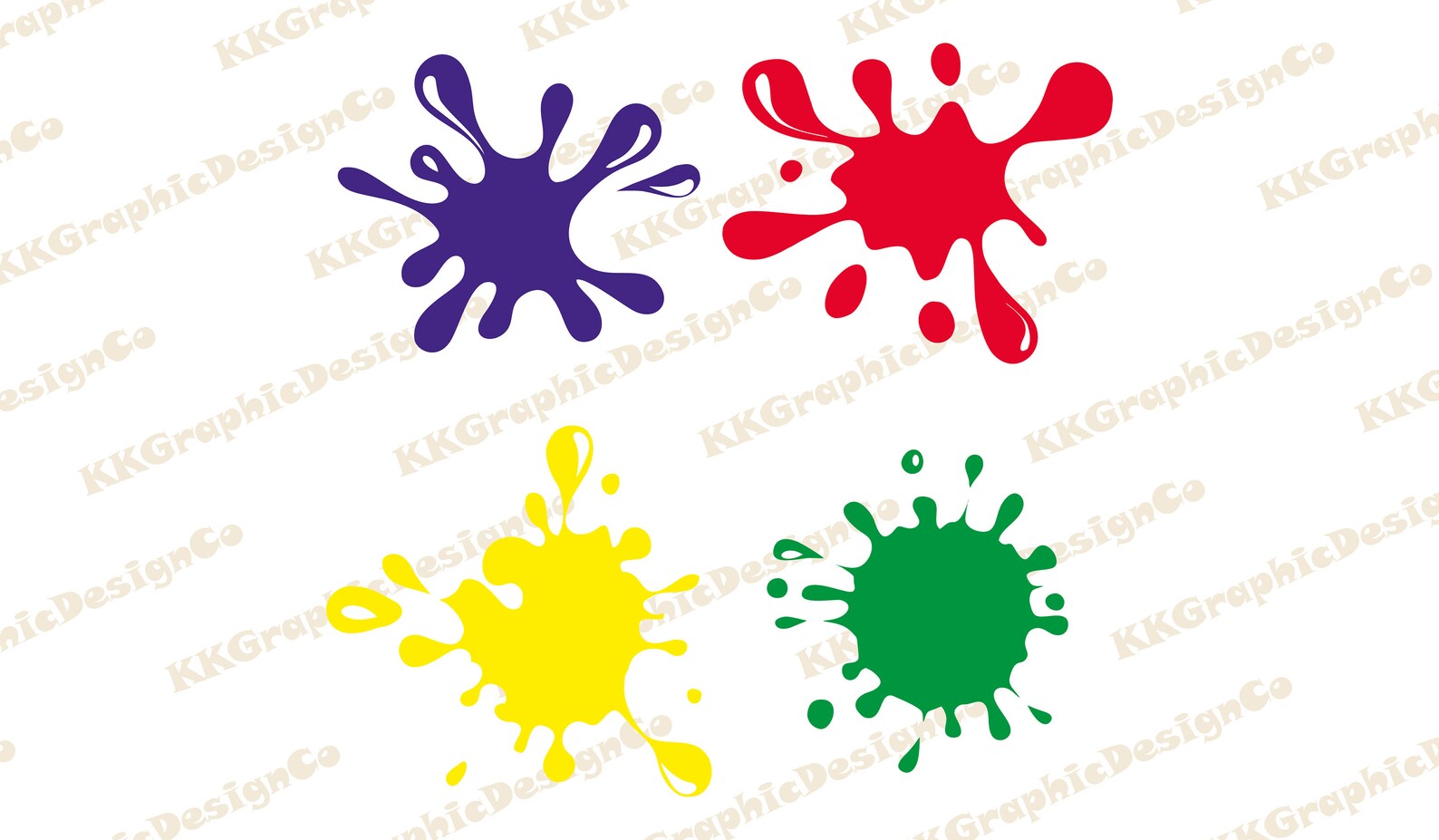Verf splat svg Verf spetters svg Verf clipart Spetteren svg | Etsy