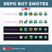REPO BOT MINT Emotes Set | Twitch | Youtube | Discord | Streaming ...