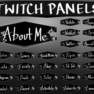 Variety Pack Twitch Panels - Etsy