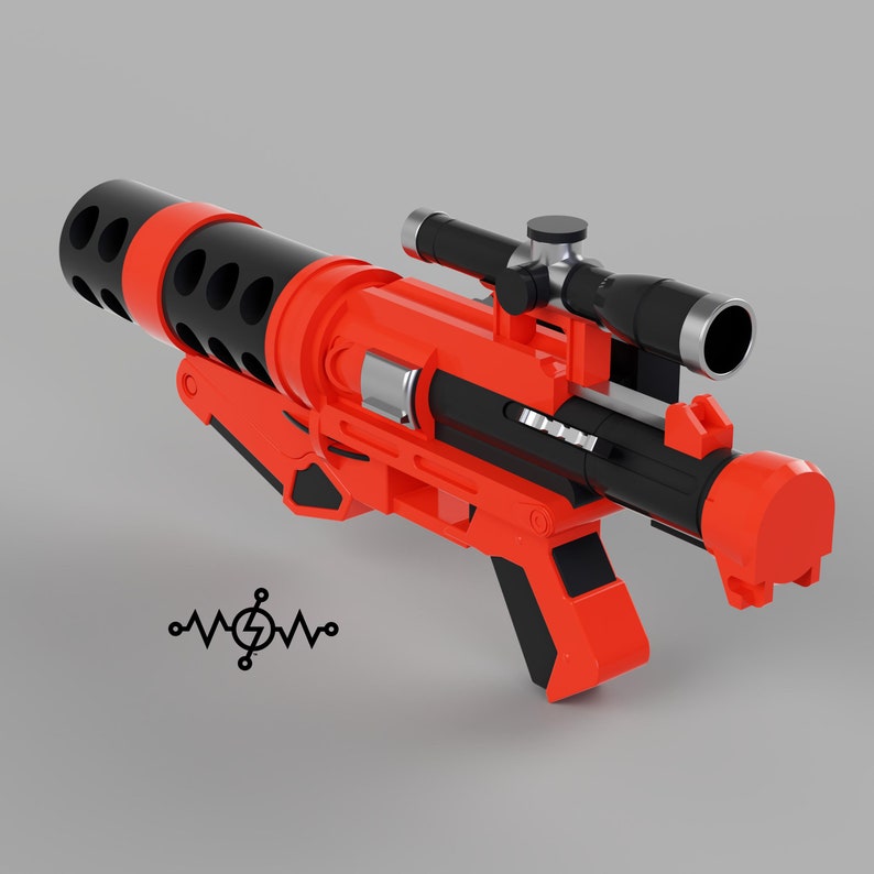 3D Files for a Blaster Inspired by the Sith Trooper Blaster From SW - Etsy Australia