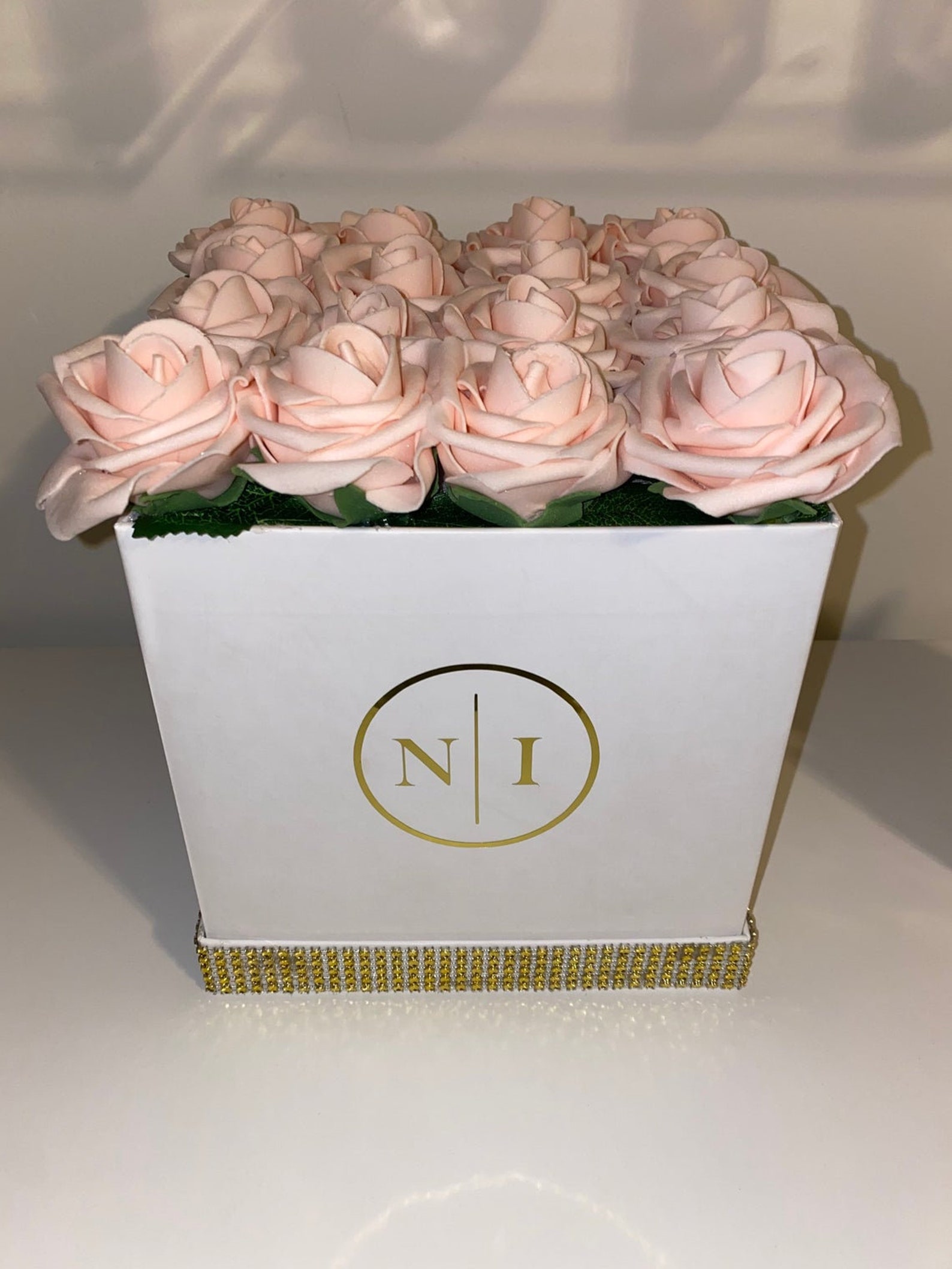 Forever Rose Flower Box Personalized Flower Box Flower Box - Etsy Italia