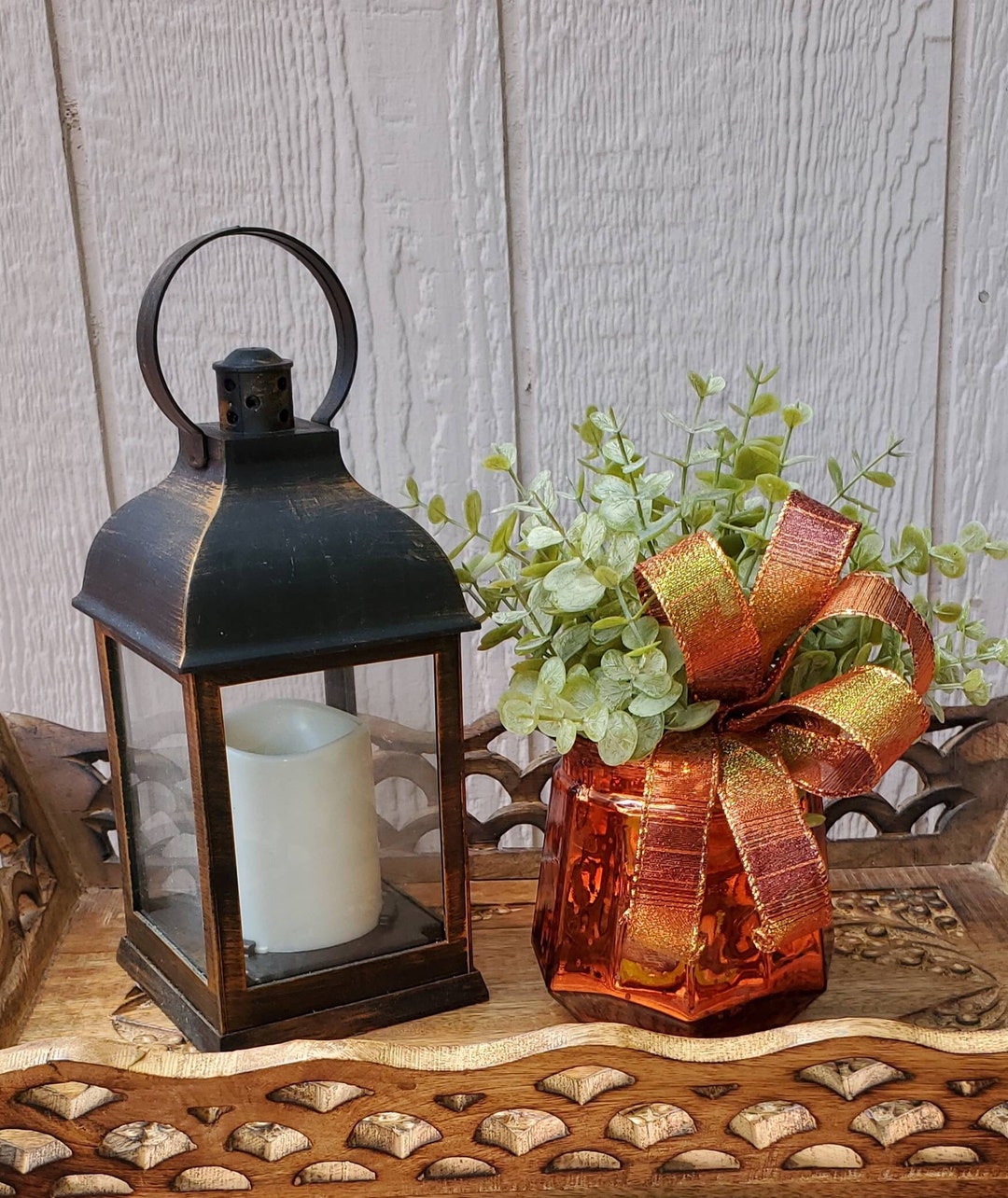 Fall Arrangement, Fall Centerpiece for Table, Fall Table Top Decor ...