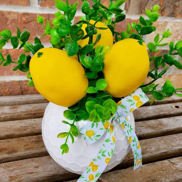 Lemon Centerpiece - Etsy