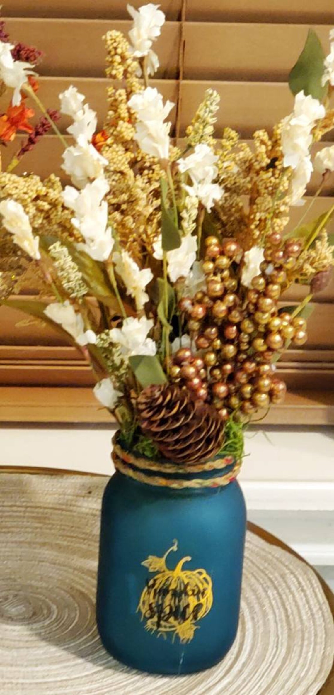 Fall Arrangement Set Fall Table Top Decor Farmhouse - Etsy
