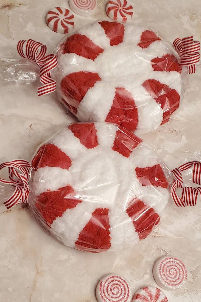 Fake Peppermint Candy Set Christmas Candy Candy Prop Faux - Etsy