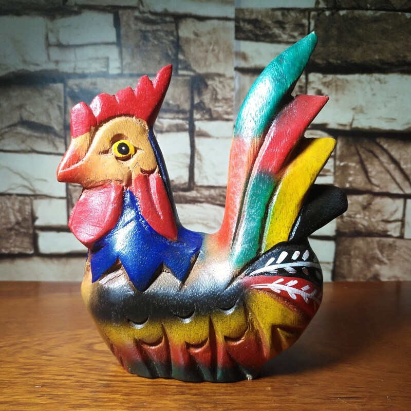 Wood Rooster - Etsy