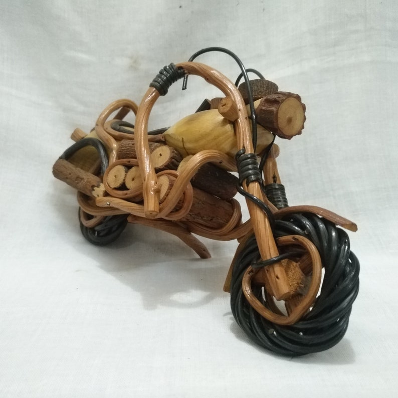 Wooden Motorcycle Harley Davidson Model Handmade Home Decoratives Gift ...
