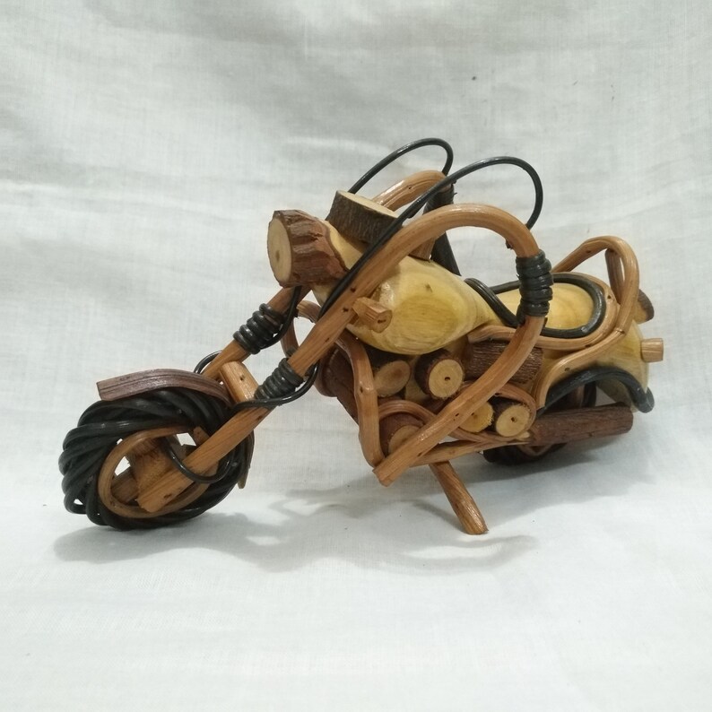 Wooden Motorcycle Harley Davidson Model Handmade Home Decoratives Gift ...