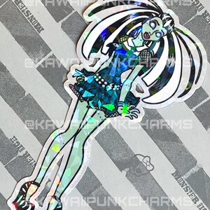 OOAK Monster High Inspired Collectible Ghouls Sticker Art - Etsy