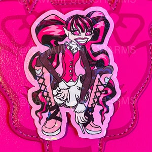 OOAK Monster High Inspired Collectible Ghouls Sticker Art - Etsy