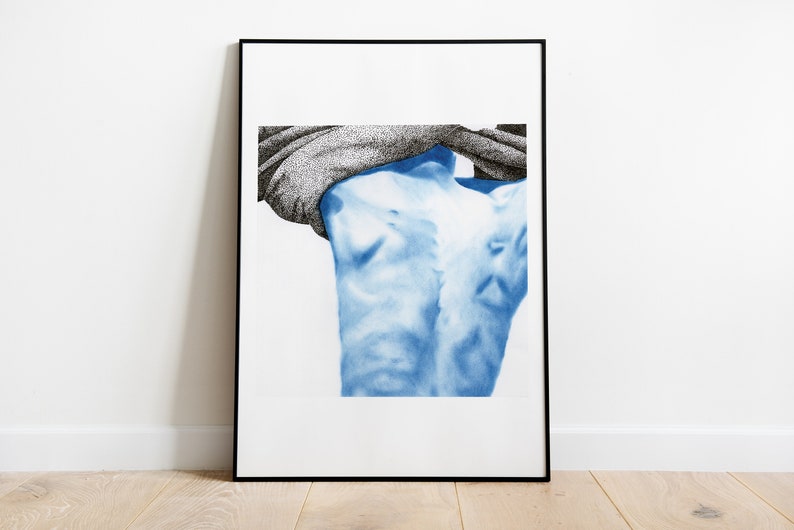 Sensitive 3 Digital Drawing Drawing Illustration Painting Poster A4 ...