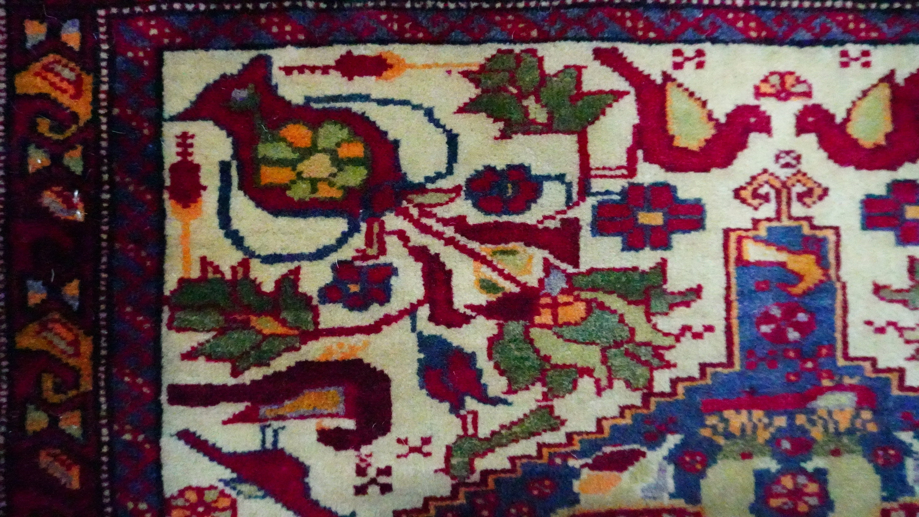 Turkish Welcome Rug, Table Mat, Wall Hanging Rug, Tapestry Woolen Rug ...