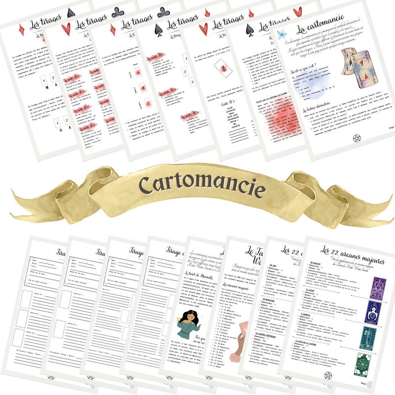 Cartomancy Deck - Etsy