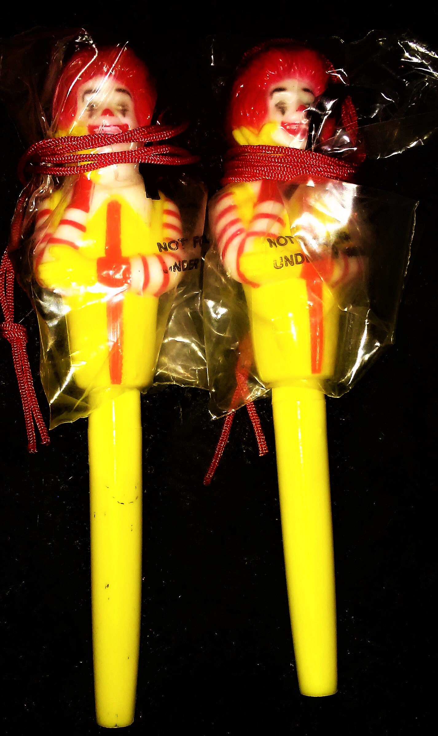 Pair of Vintage 1980's Ronald Mcdonald's Pens - Etsy