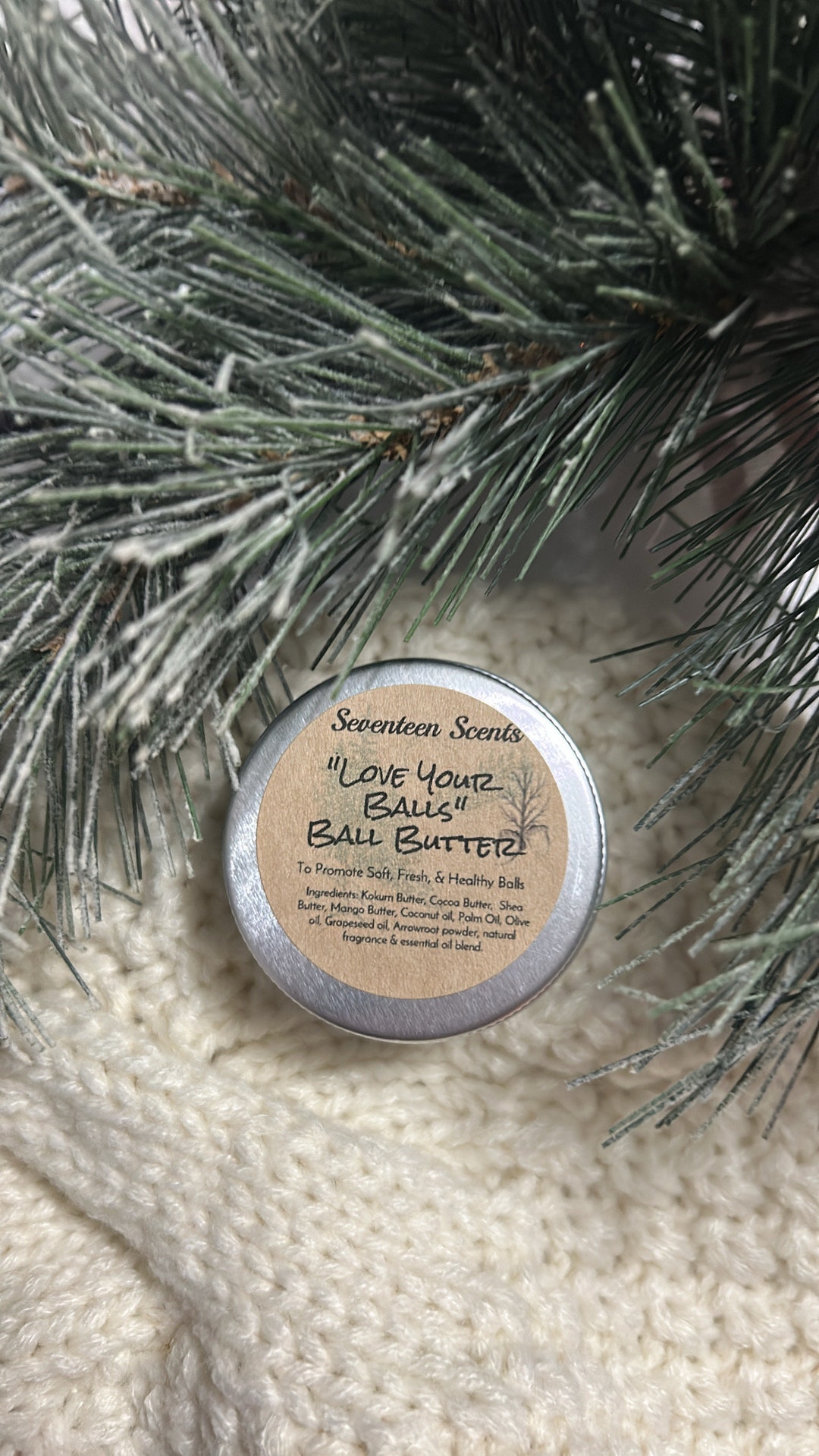 Mens Natural Ball Butter, Mens Ball Butter, Self Care Products for Men ...