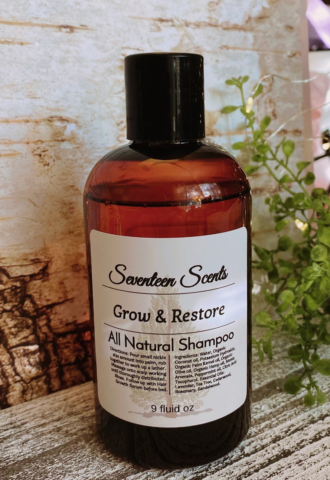 Hair Growth Shampoo| Thickening|hairloss Shampoo| Grow & Restore| All ...