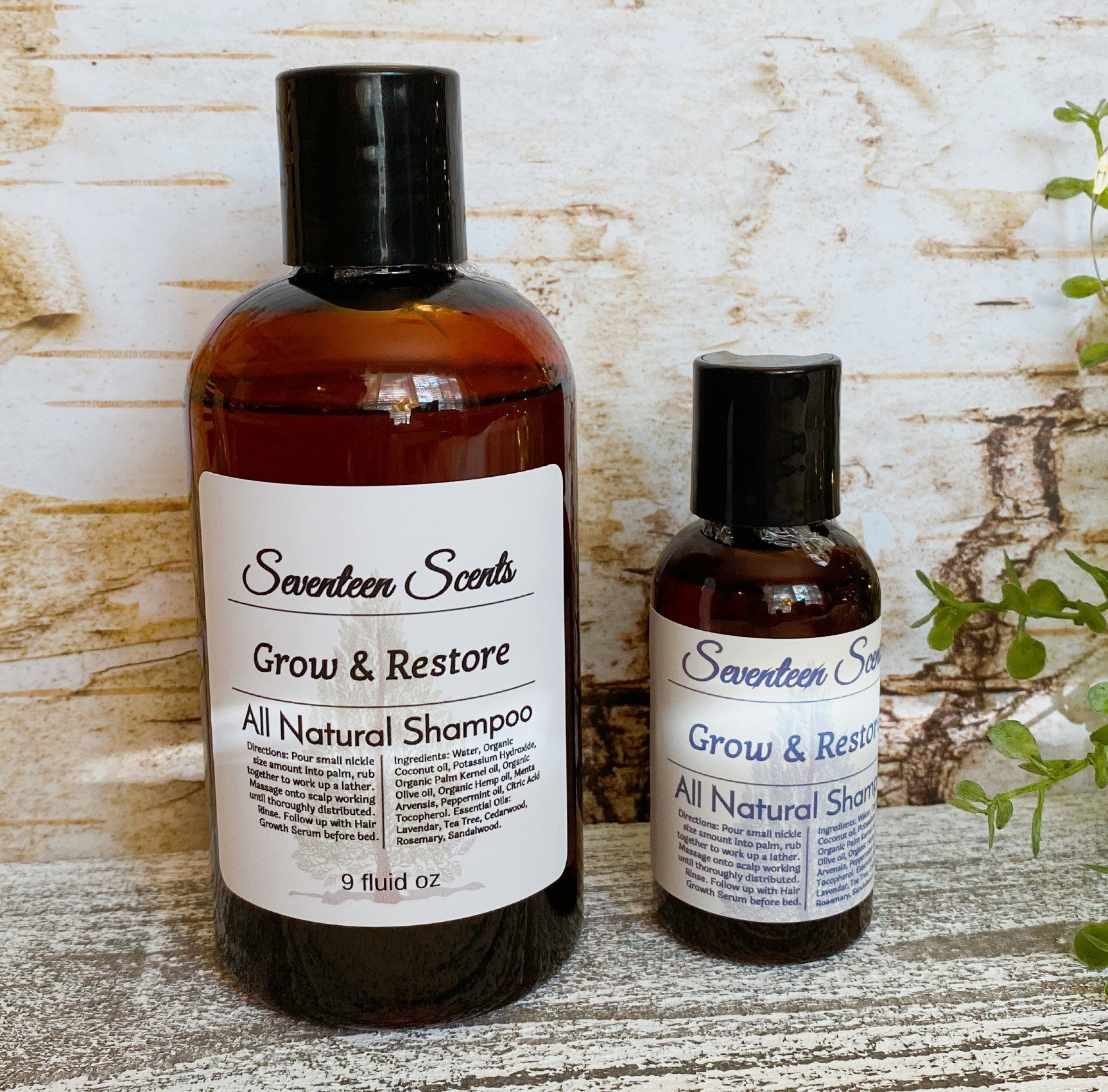 Hair Growth Shampoo| Thickening|hairloss Shampoo| Grow & Restore| All ...