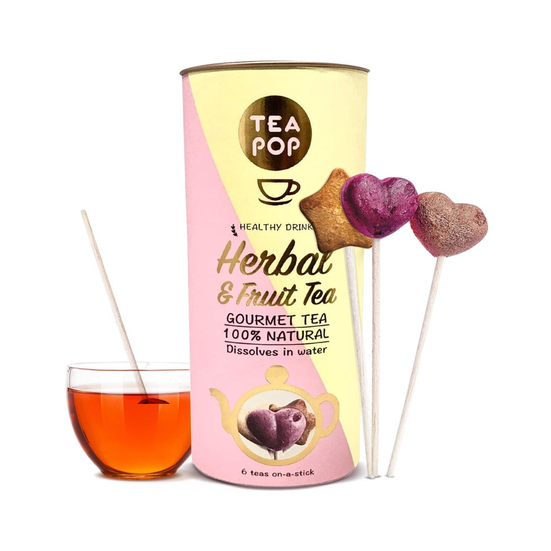 Herbal Fruit Tea Sticks Sampler by Tea-pop® – Pop, Pour, Stir & Sip ...