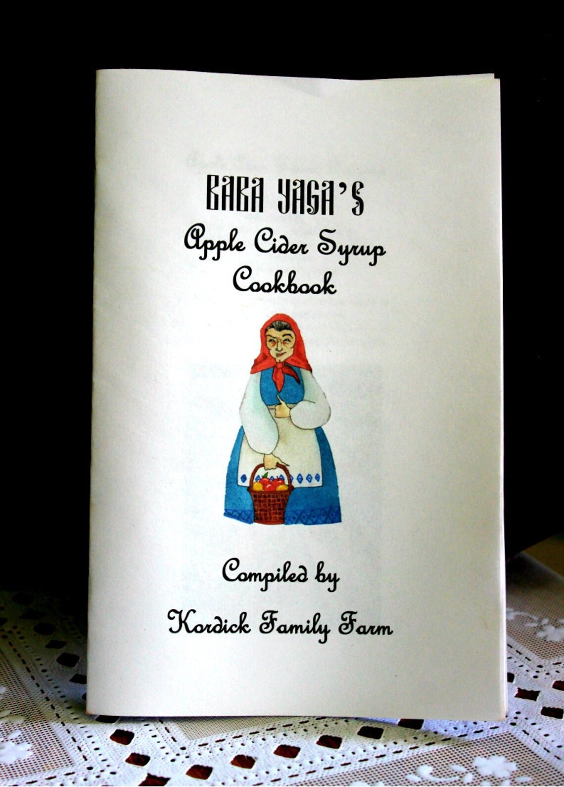 Baba Yaga's Apple Cider Syrup Cookbook | Etsy
