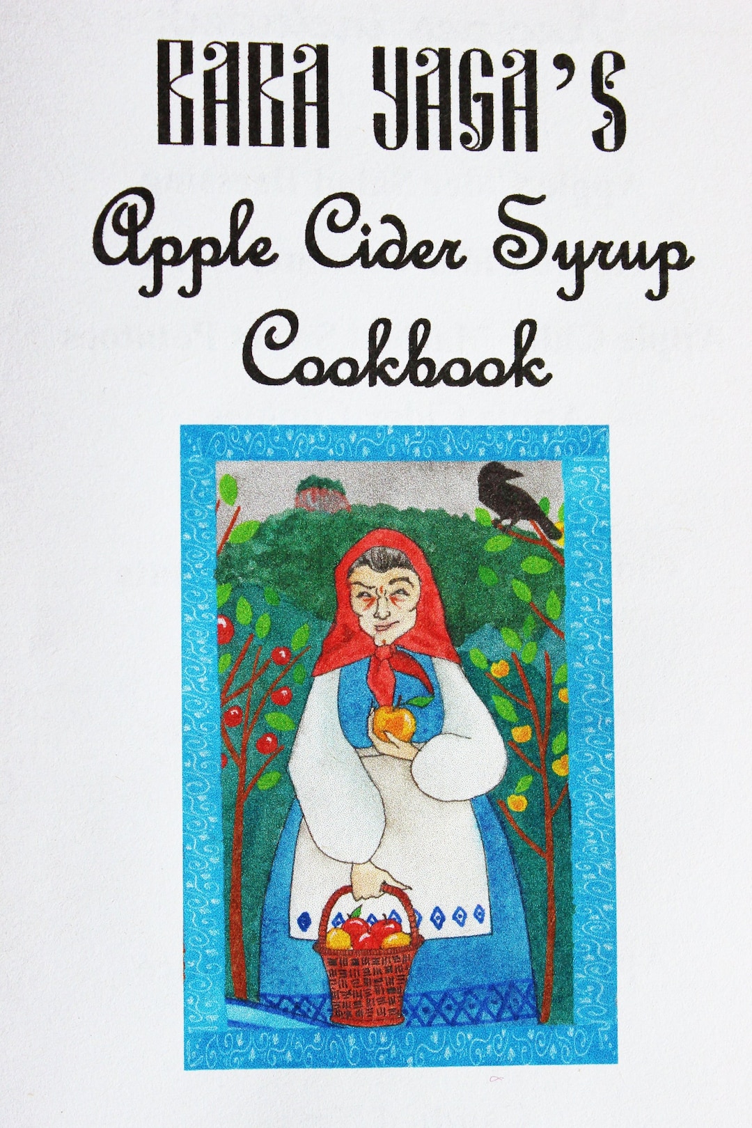 Baba Yaga's Apple Cider Syrup Cookbook - Etsy